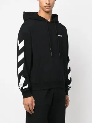 Off-White Logo-print Drawstring Hoodie