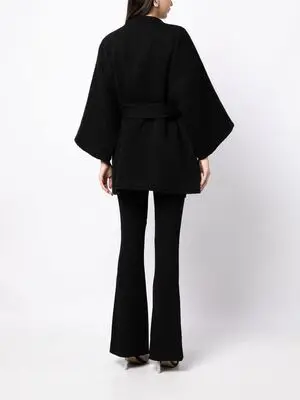 Voz Belted Wide-sleeve Jacket