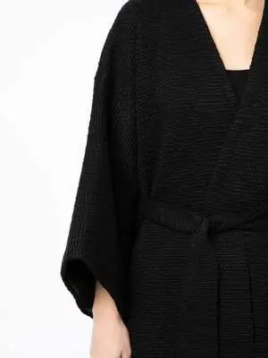 Voz Belted Wide-sleeve Jacket
