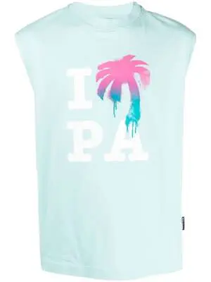 Palm Angels Logo-print Tank Top