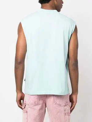 Palm Angels Logo-print Tank Top