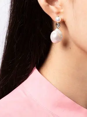 Completedworks Pulp Pearl Drop Earrings