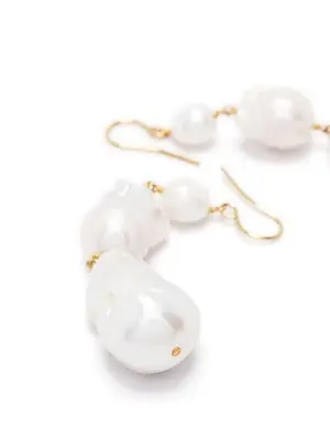 JIL SANDER Pearl Drop Earrings