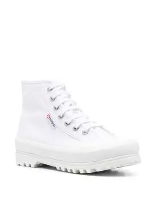Superga High-top Lace-up Sneakers - White