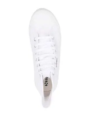 Superga High-top Lace-up Sneakers - White