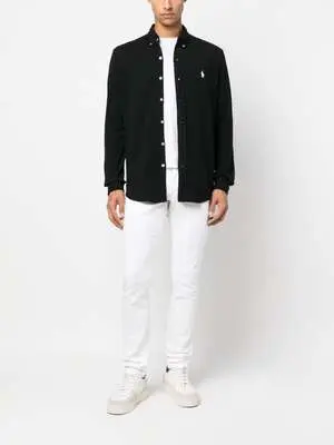 Polo Ralph Lauren Polo Pony Button-collar Shirt - Black