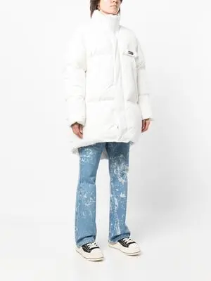 KIMHEKIM Logo Puffer Jacket - White