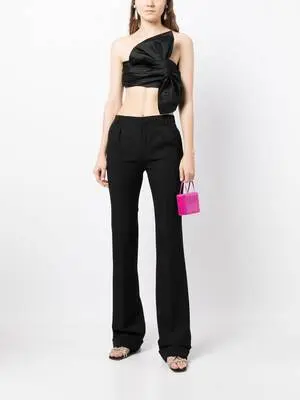 BAMBAH Cropped Bow Tube Top