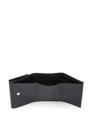 Prada Small Logo-plaque Leather Wallet