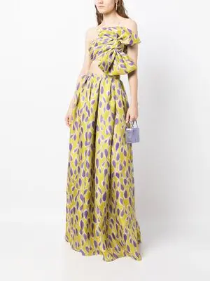 BAMBAH Viola Floral-print Maxi Skirt
