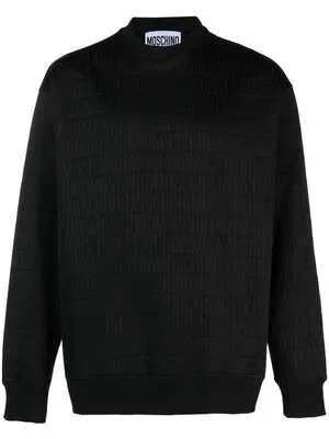 Moschino Jacquard Logo Jumper