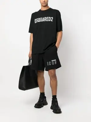 Dsquared2 Logo Print Track Short