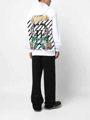 Philipp Plein Hawaii-print Hoodie