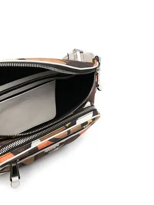 Moschino Abstract Pattern Belt Bag