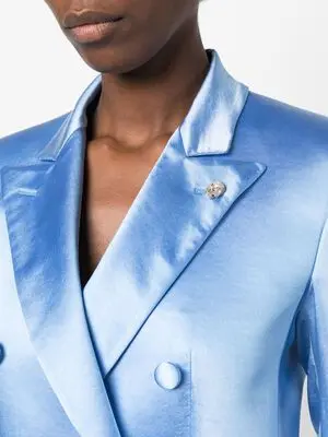 Philipp Plein Double-breasted Blazer - Blue