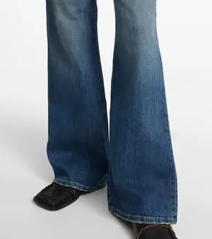 NILI LOTAN Flora Wide-leg Trousers - Blue