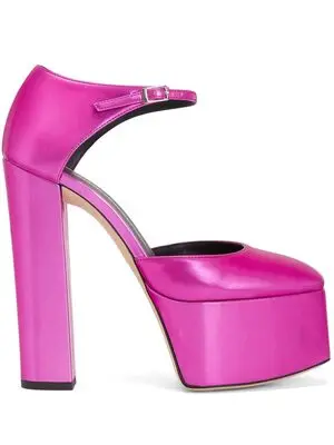 GIUSEPPE ZANOTTI 150mm Bebe Platform Pumps - Pink