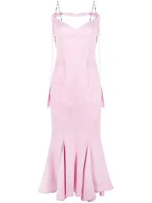 Attico Fishtail-hem Dress