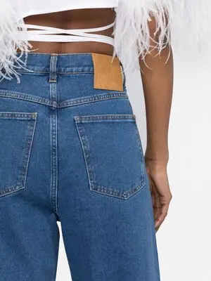 Giuseppe Di Morabito Crystal-embellished Straight Leg Jeans