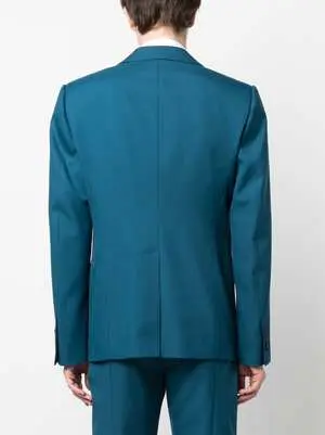 Alexander McQueen Tailored Single-breasted Blazer - Blue