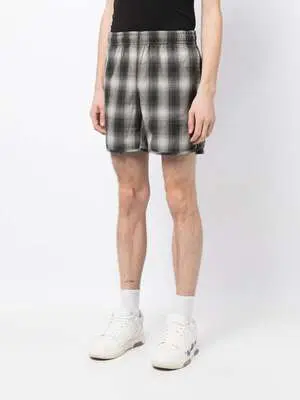 BLUE SKY INN Check Pattern Shorts