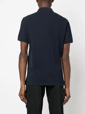 C.P. COMPANY Cotton Polo Shirt - Blue