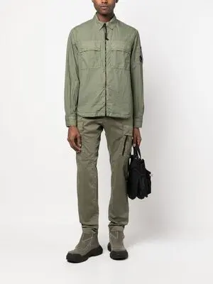 C.P. COMPANY Logo-plaque Cargo-pocket Trousers