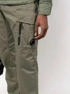 C.P. COMPANY Logo-plaque Cargo-pocket Trousers