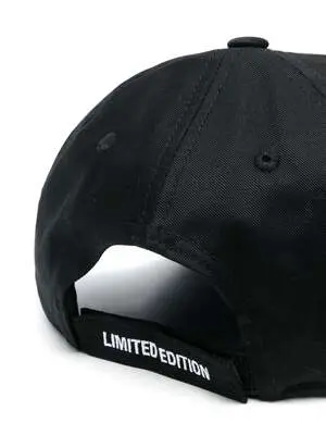Vetements Logo-Print Baseball Cap - Black | Editorialist