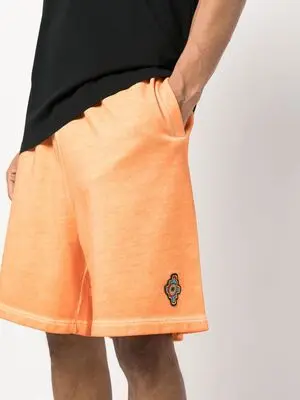 COUNTY OF MILAN Marcelo Burlon Logo Patch Shorts