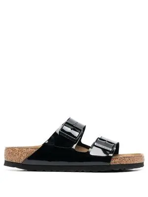 BIRKENSTOCK Arizona Buckled Sandals - Black