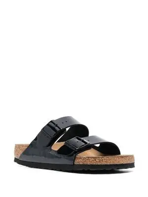 BIRKENSTOCK Arizona Buckled Sandals - Black