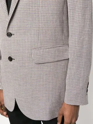 Dsquared2 Single-breasted Checked Jacket