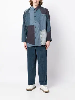 By Walid Miles Panelled Shirt Jacket