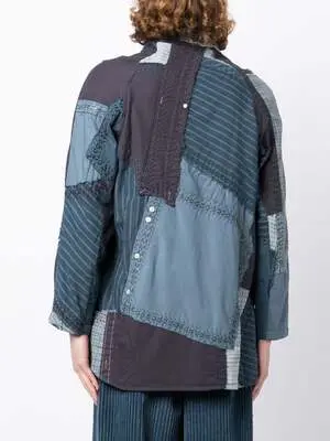 By Walid Miles Panelled Shirt Jacket