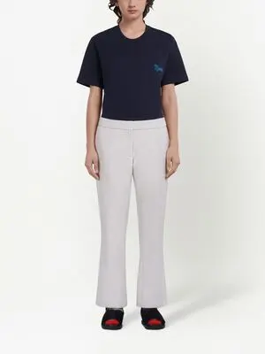 Marni Straight-leg Kick-flare Trousers