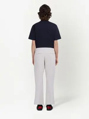 Marni Straight-leg Kick-flare Trousers