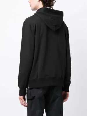 THE POWER FOR THE PEOPLE Logo Print Drawstring Hoodie