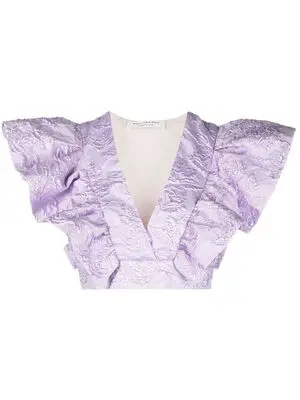 Philosophy Di Lorenzo Serafini Embroidered Tops