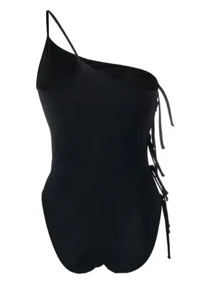 Rick Owens Knot-detailing One-shoulder Swimsuit
