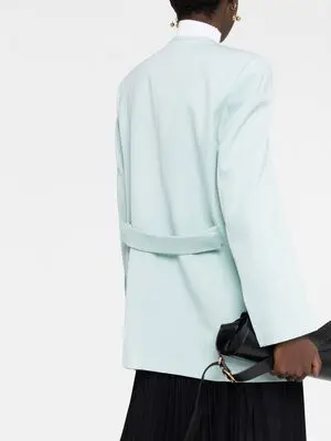 JIL SANDER Single-button Wool Blazer - Green