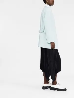 JIL SANDER Single-button Wool Blazer - Green