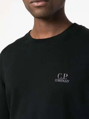 C.P. COMPANY Logo-embroidered Sweatshirt