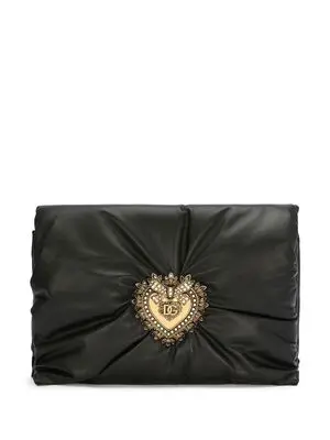 Dolce & Gabbana Medium Devotion Soft Clutch