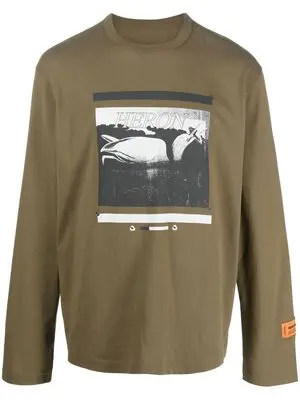 Heron Preston Long Sleeve T-shirts For Men