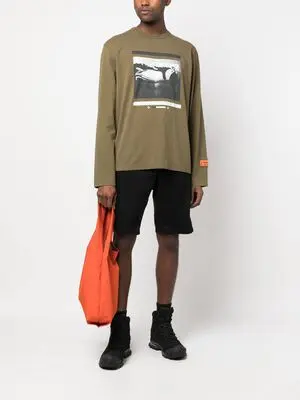 Heron Preston Logo-print Detail T-shirt