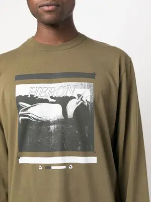 Heron Preston Logo-print Detail T-shirt