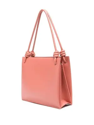 JIL SANDER Knot-detail Leather Tote Bag