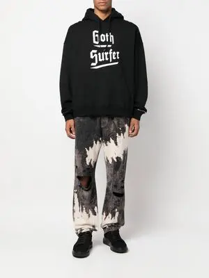 Dsquared2 Distressed-effect Logo Track Pants
