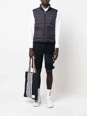 Thom Browne Down-feather Padded Gilet - Blue